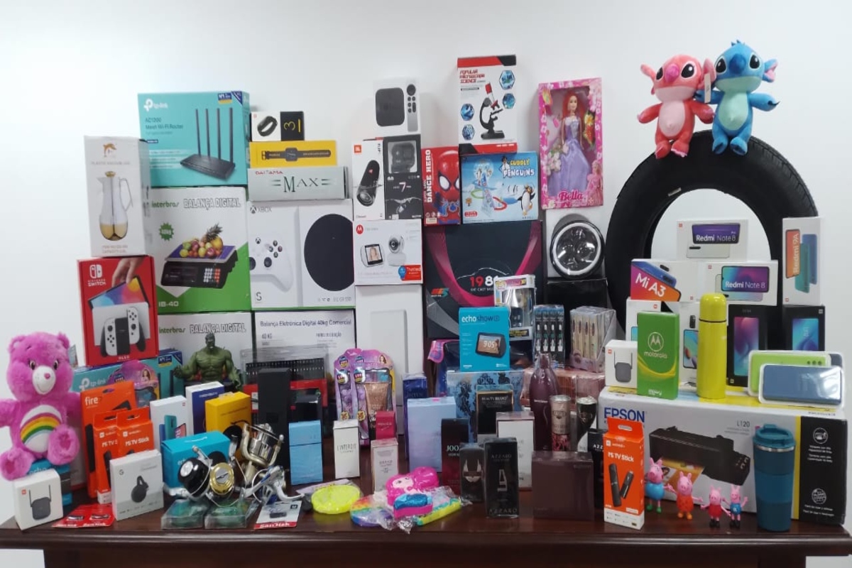Curitiba terá bazar com produtos doados pela Receita Federal