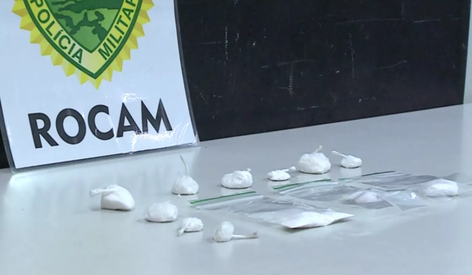 Traficante é preso em flagrante com cocaína no Centro de Curitiba