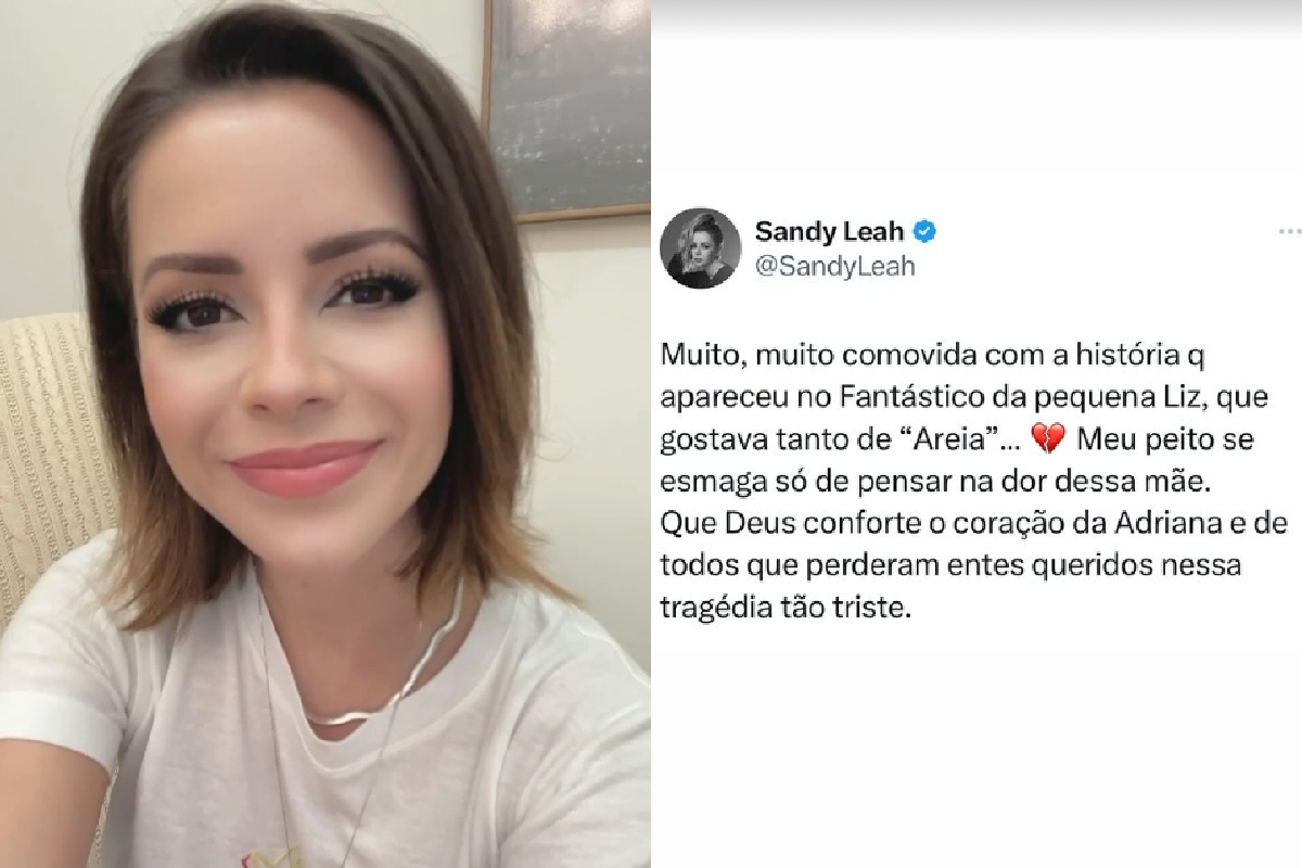 Fã de Sandy, menina que morreu em acidente aéreo comove artista