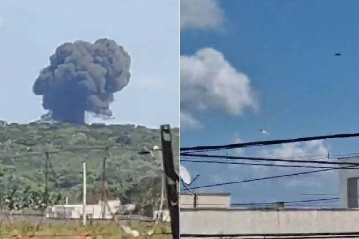 Avião da FAB cai durante treinamento e mobiliza bombeiros