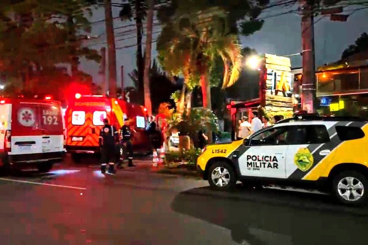 Briga em balada no Batel acaba com polícia e dois feridos