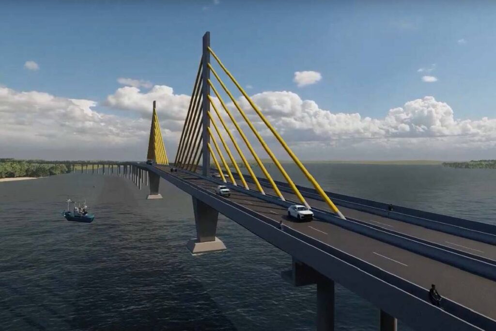 Vídeo mostra como vai ficar a Ponte de Guaratuba; assista