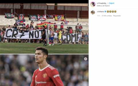 Cristiano Ronaldo responde manifestação contrária da torcida do ...