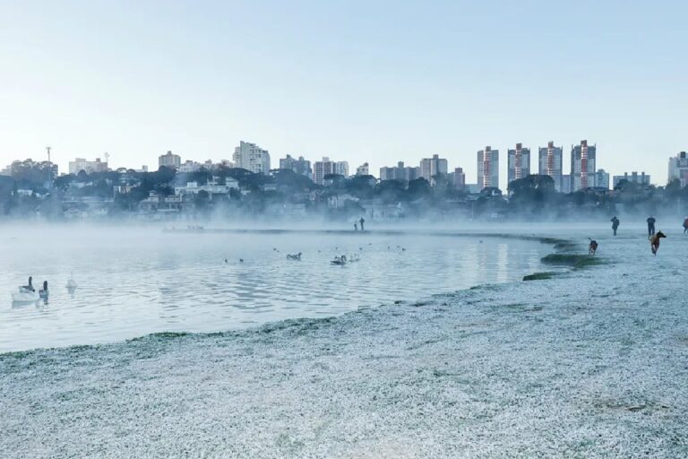 Frio intenso em Curitiba com mínima de 1°C se aproxima: veja data