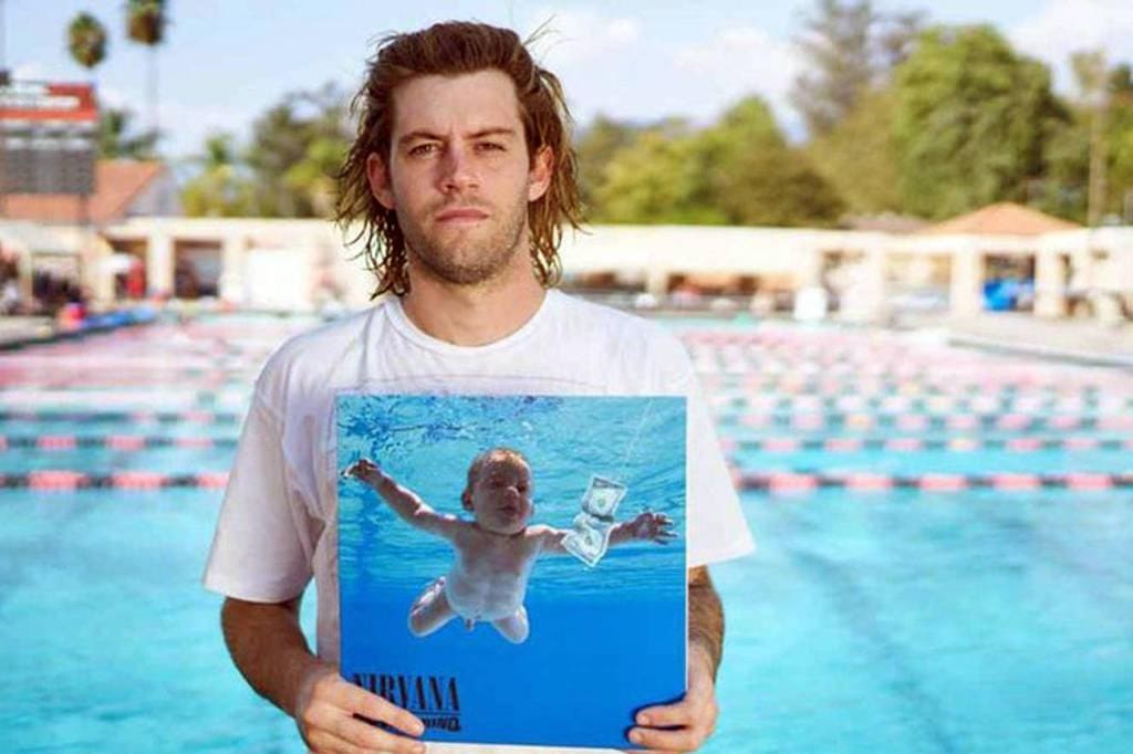 Homem que é estampado como o bebê da capa do álbum 'Nevermind' perde ...
