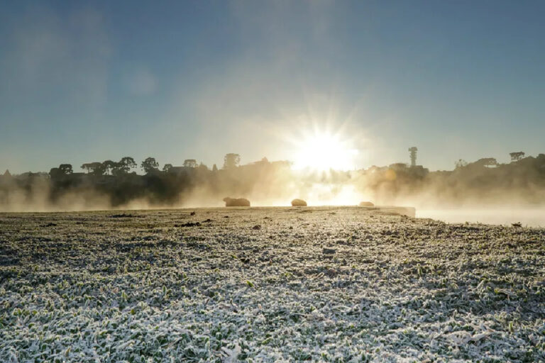 Onda de frio em Curitiba provoca recorde de baixa temperatura