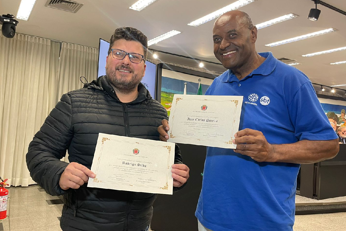 Jornalismo da Rede Massa ganha homenagem em Curitiba