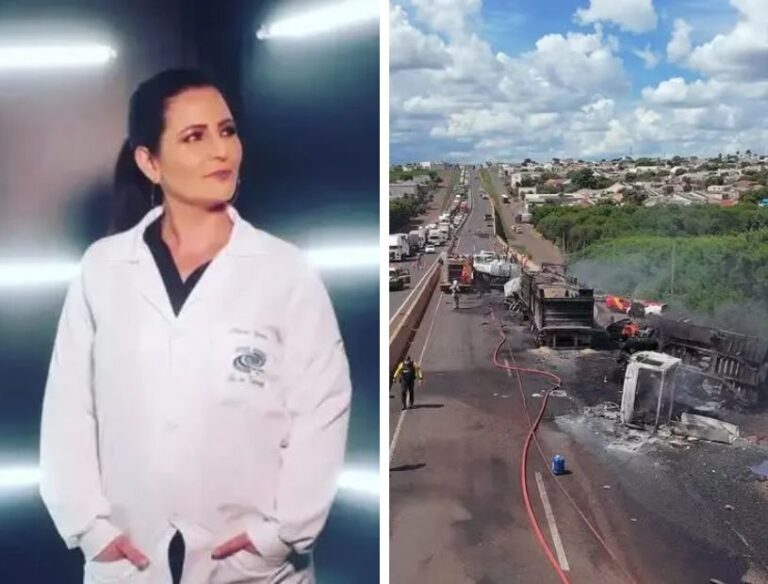 Mulher morta em acidente com caminhão no Contorno é identificada