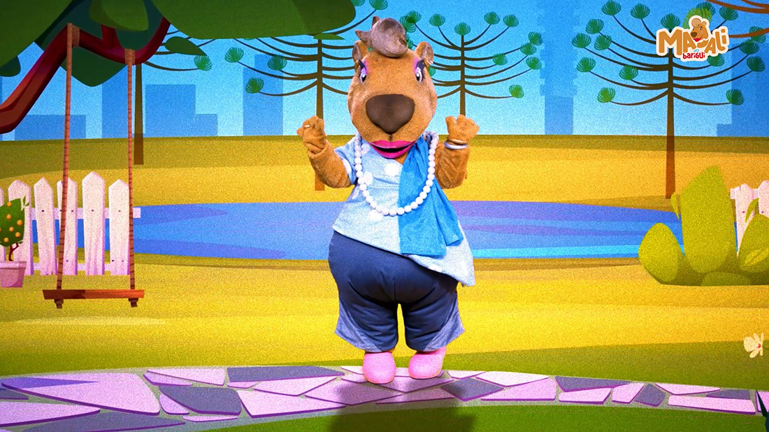 Conheça a Magali do Barigui, capivara mascote da Rede Massa