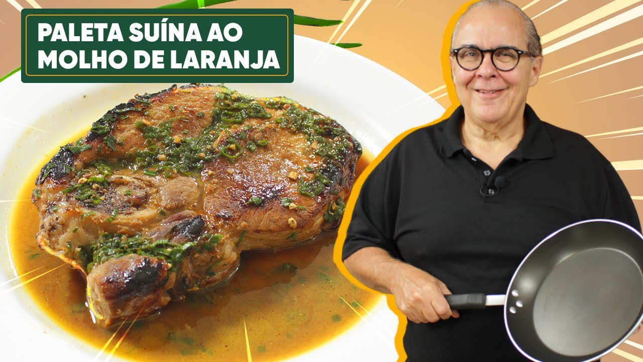 Receita de Bife de Paleta Suína ao Molho de Laranja | Massa.com.br