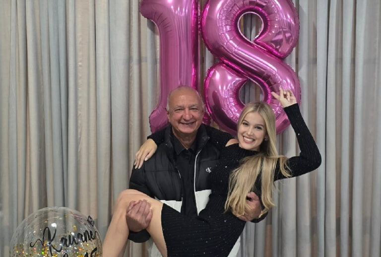 Esposa de ex-prefeito de Araucária completa 18 anos