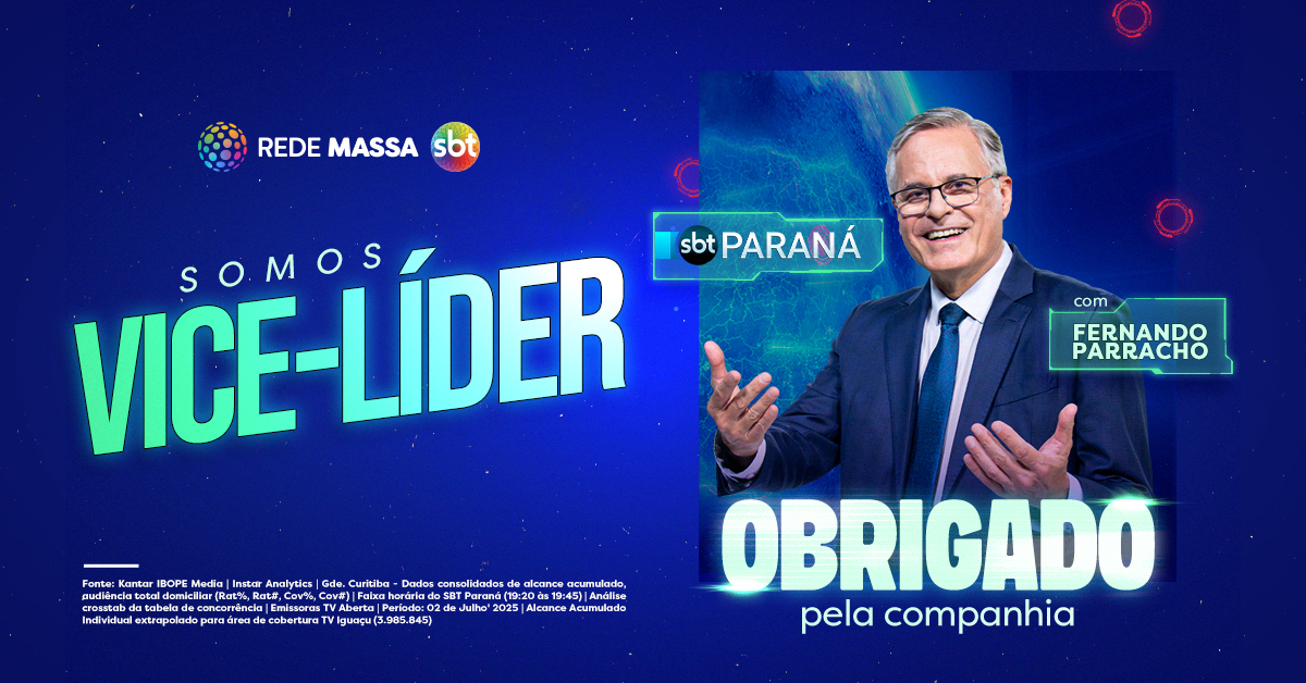 Rede Massa conquista a vice-liderança com Fernando Parracho