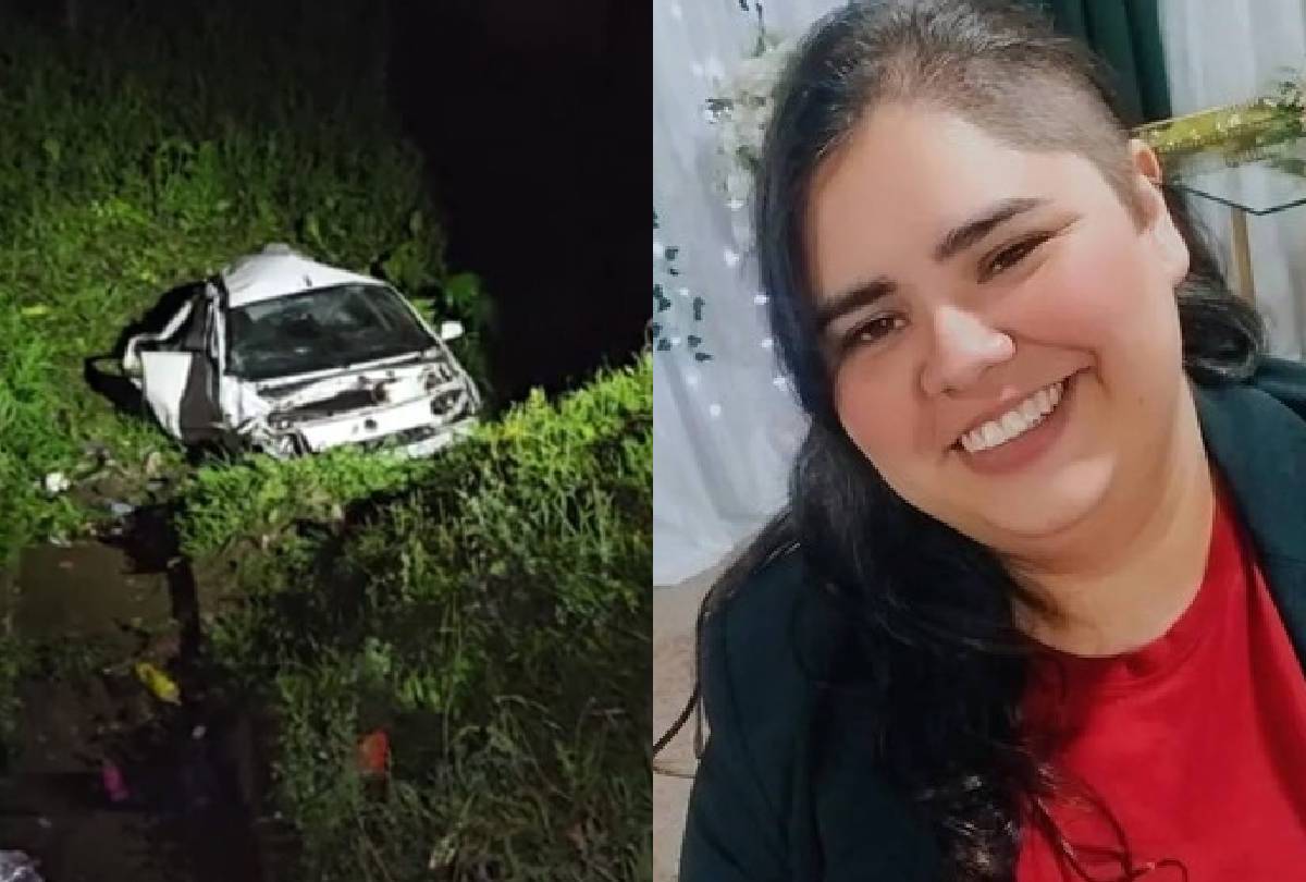 Mulher que morreu ao ser ejetada em capotamento é identificada