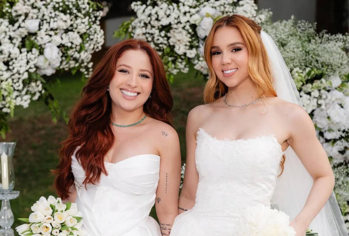 Mari Fernandez e Júlia Ribeiro celebram lua de mel em Punta Cana