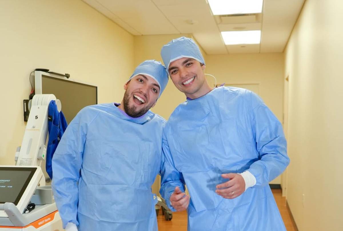 Nasce Mia, primeira filha de Lucas Rangel e Lucas Bley