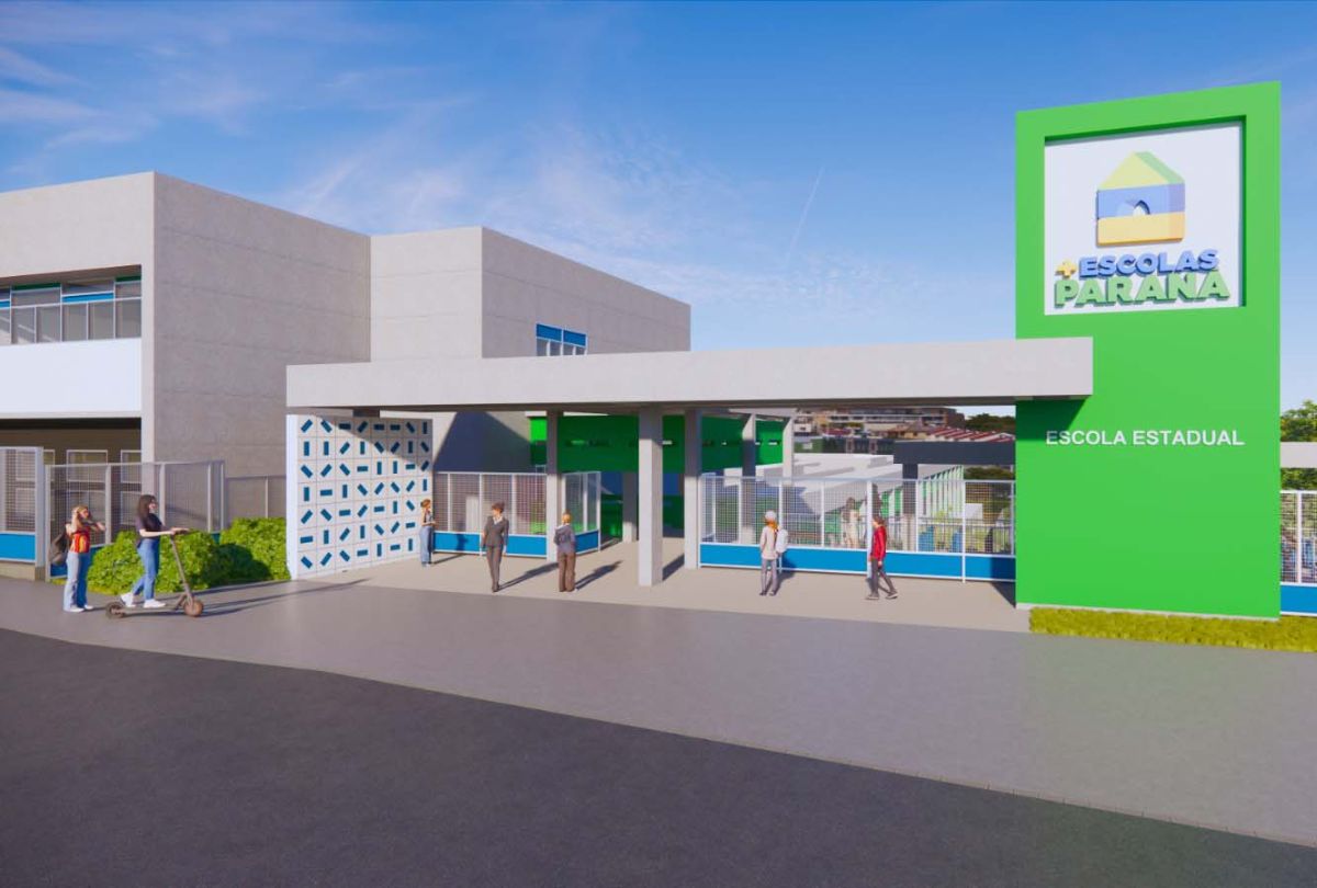 Programa estadual vai construir 40 novas escolas no Paraná