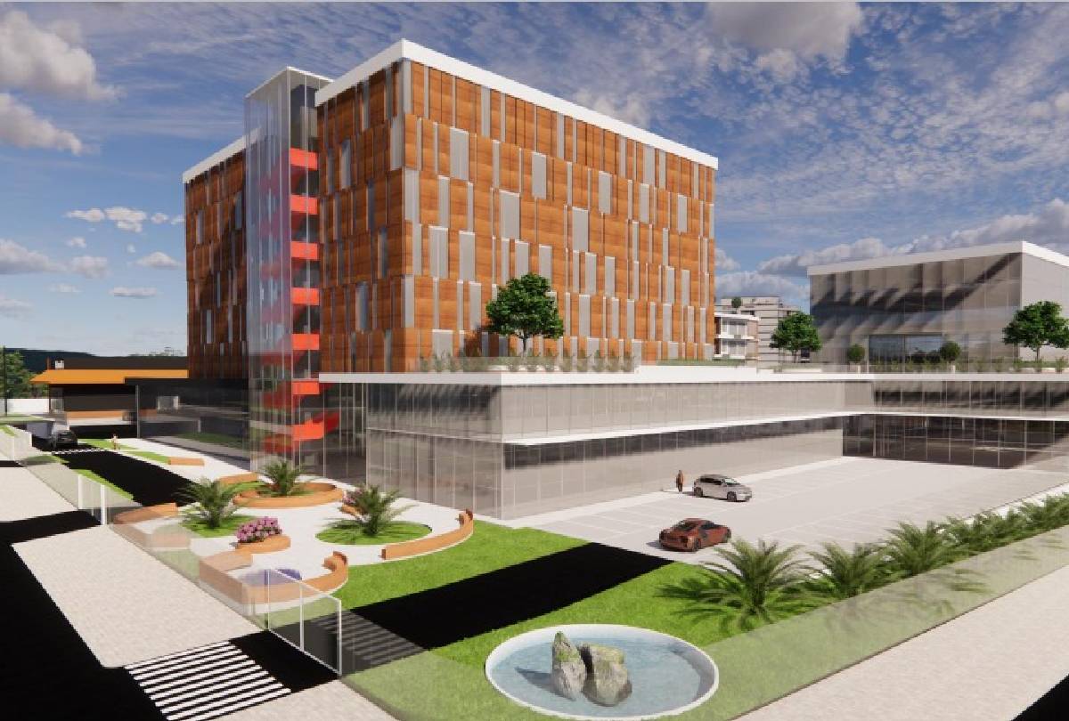 Curitiba terá complexo com supermercado, strip mall e apartamentos