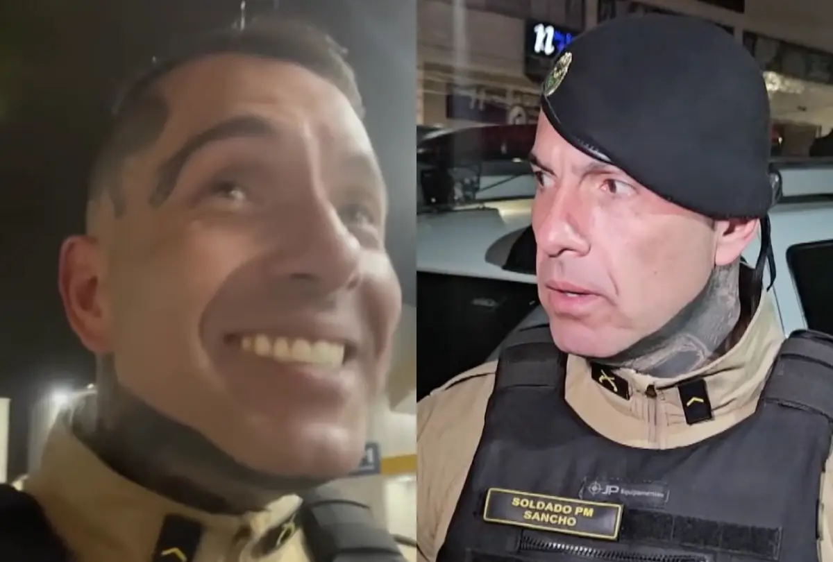 Sancho Loko: PM famoso nas redes e suspeito de tortura é preso